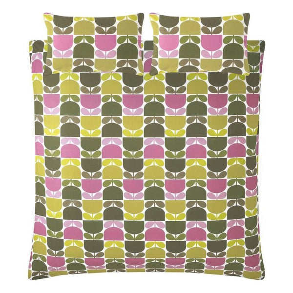 Block Stem Bedding Set 200x200cm in multi - Bolt of Cloth