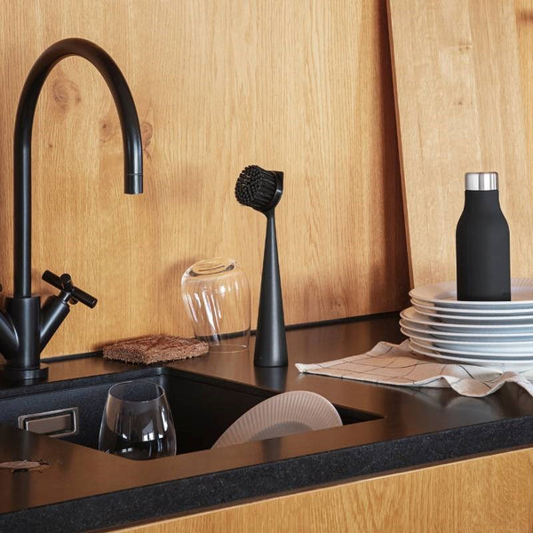 Eva Solo Squeeze Soap Dispenser in black - Bolt of Cloth