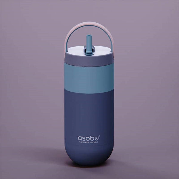 Orbit Bottle 900ml in pastel blue - Bolt of Cloth