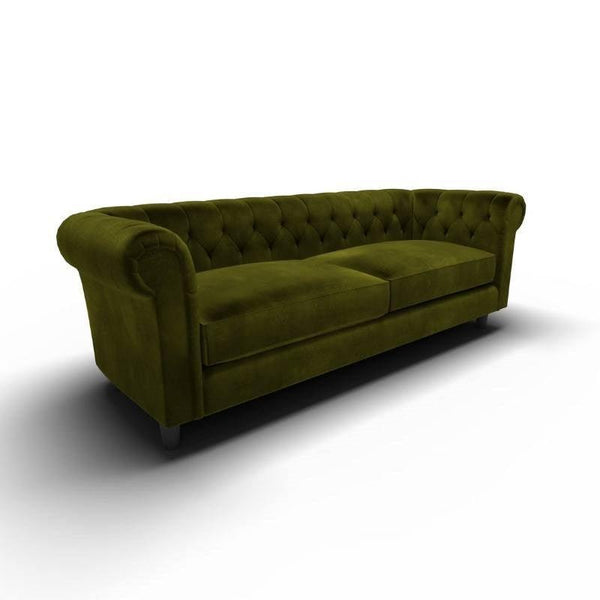 Lovely Velvet in moss - Bolt of Cloth